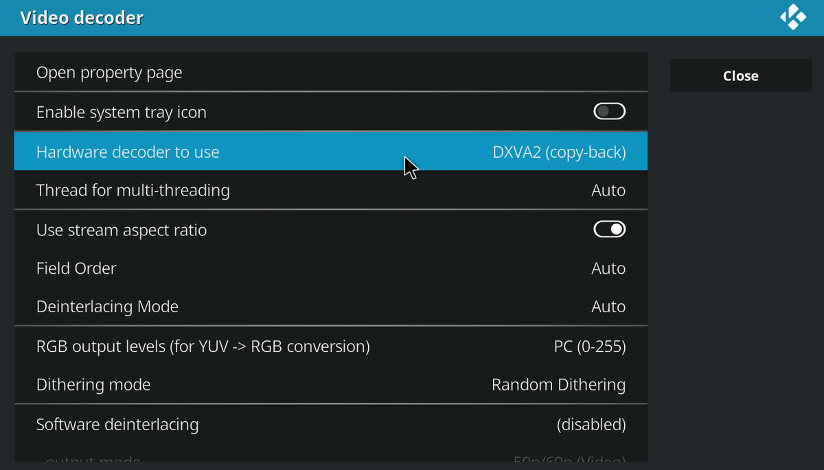 SVP for Kodi - setting up 60 fps playback in Kodi for Windows
